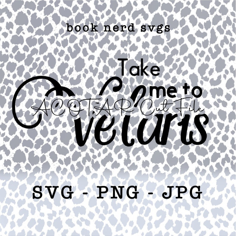 ACOTAR Bundle, SVG Digtal Download, Take Me Velaris, Night Court Crest ...