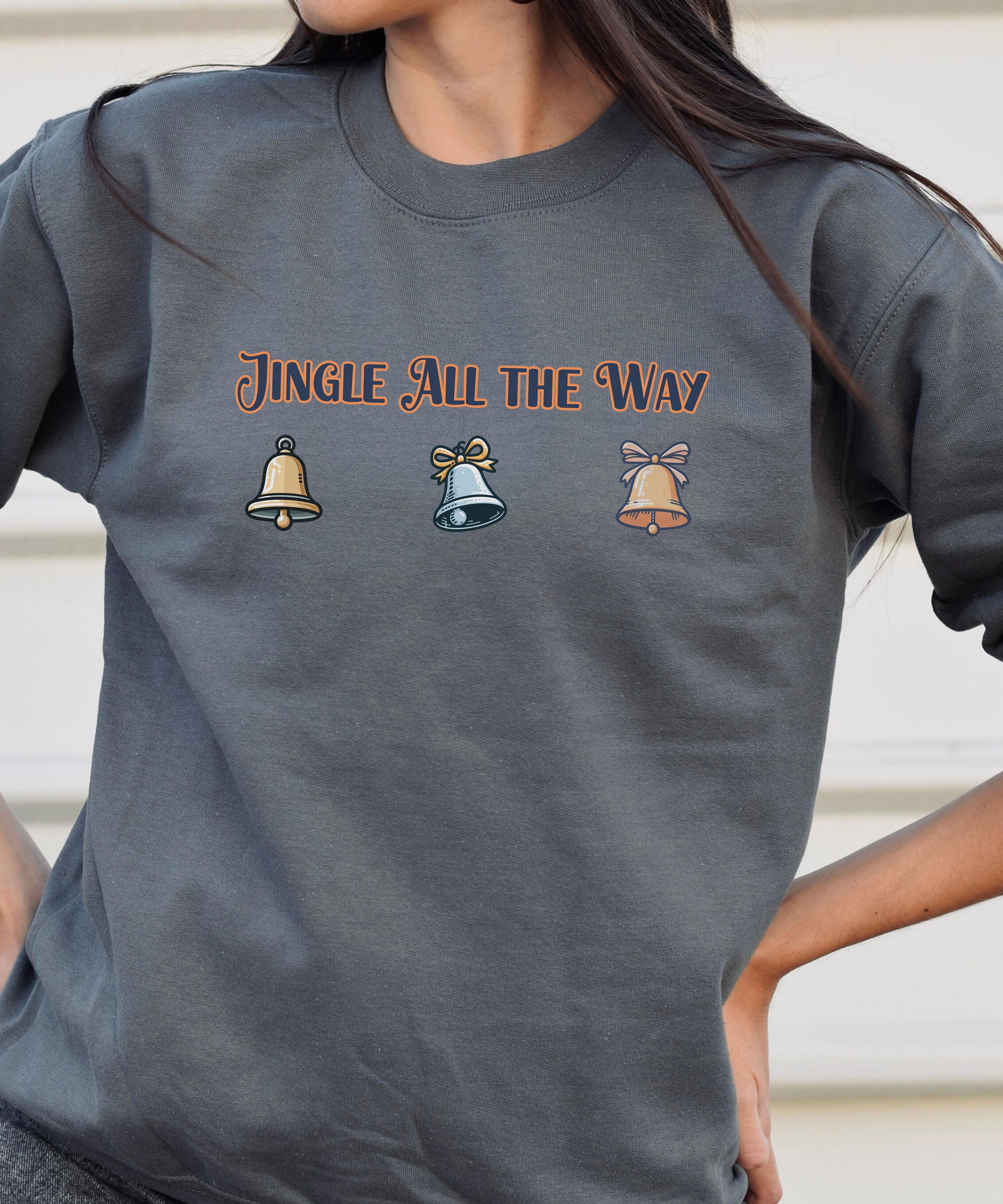 Jingle Bells, Seasonal Attire, Holiday Clothing, Festive Holiday Bells ...