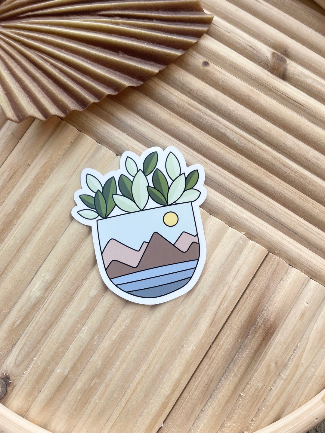Potted Plant Sticker Greenhouse Sticker Laptop Sticker - Etsy