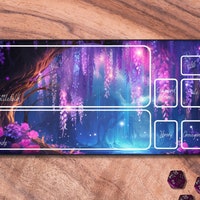 Fairy Desk Mat Faerie MTG Playmat Cute Anime Aesthetic Mouse Pad Cute ...