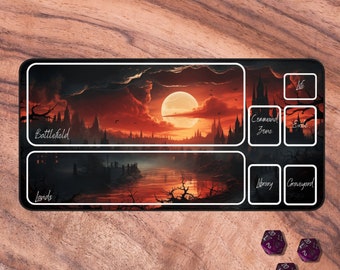 Mtg Vampire Playmat - Etsy