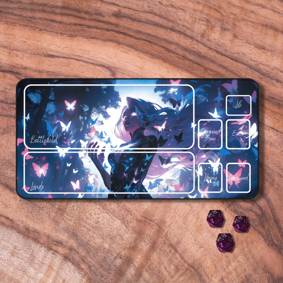 TCG Playmat Compatible With MTG, Rogue Themed Card Playmat, Unofficial ...