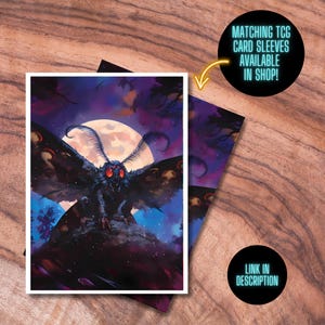 MTG Playmat, 80's Moth Horror Themed TCG Playmat, Unofficial MTG ...