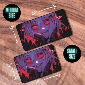 MTG Playmat Anime, Vampire Themed MTG Playmat With Zones, Trading Card ...