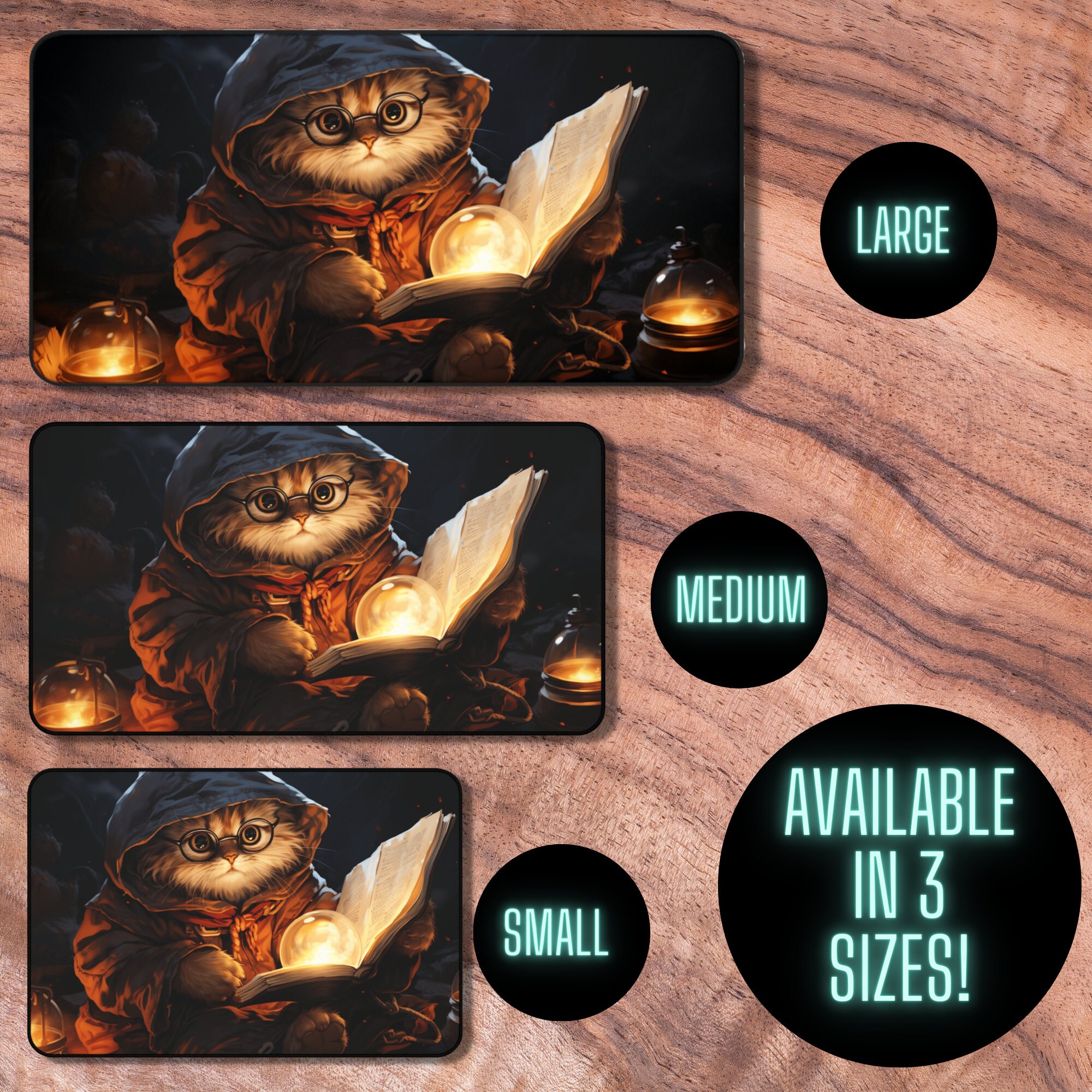 MTG Playmat Cat MTG Playmat With Zones Neoprene Gaming Mat - Etsy UK