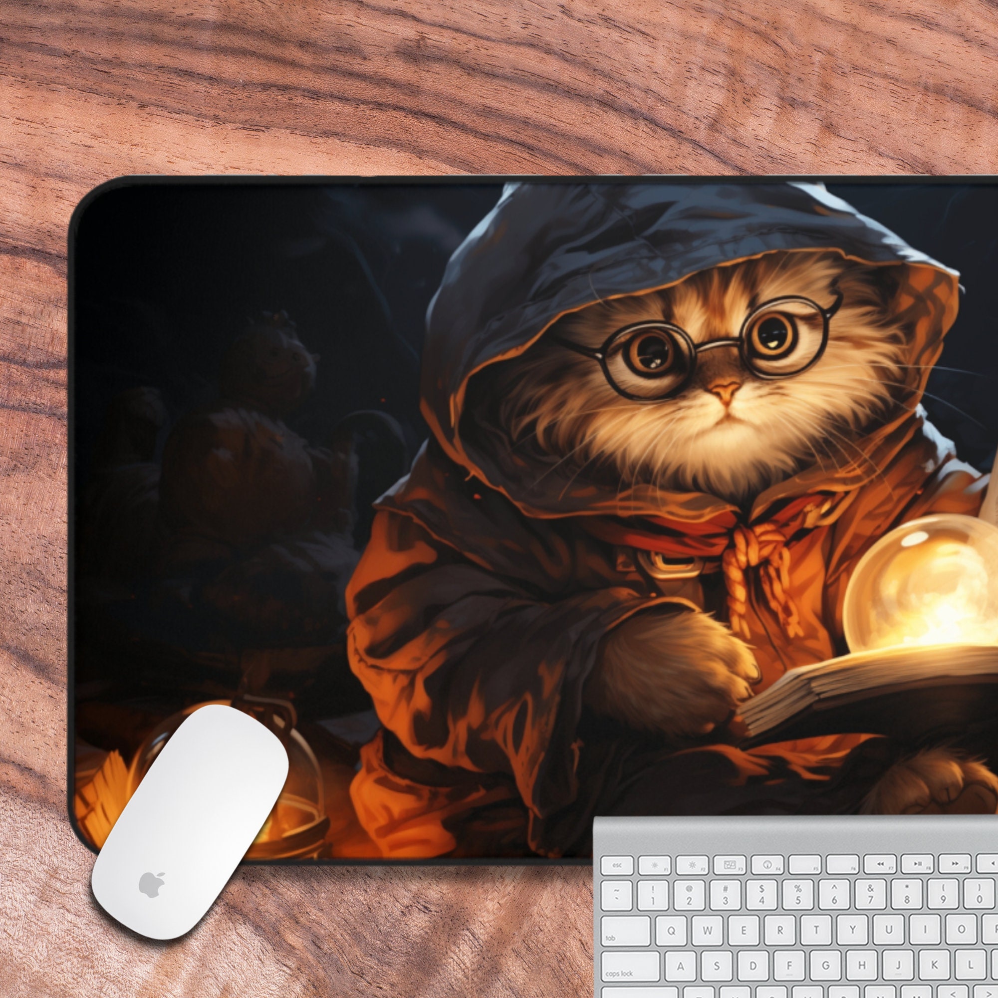 MTG Playmat Cat MTG Playmat With Zones Neoprene Gaming Mat - Etsy UK