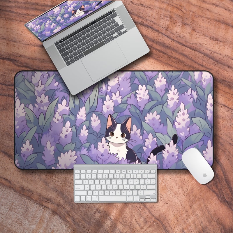 Purple Mouse Pad - Etsy