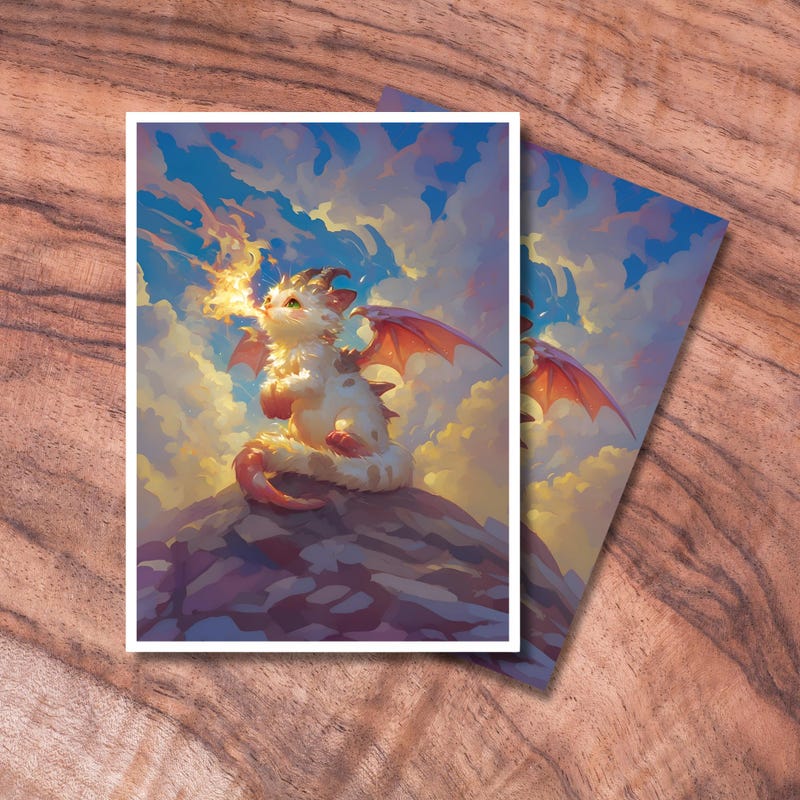 Cute Cat Mtg Sleeves - Etsy