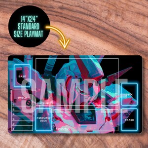 Gundam Playmat Custom, TCG Playmat Compatible With Gundam Card Game ...