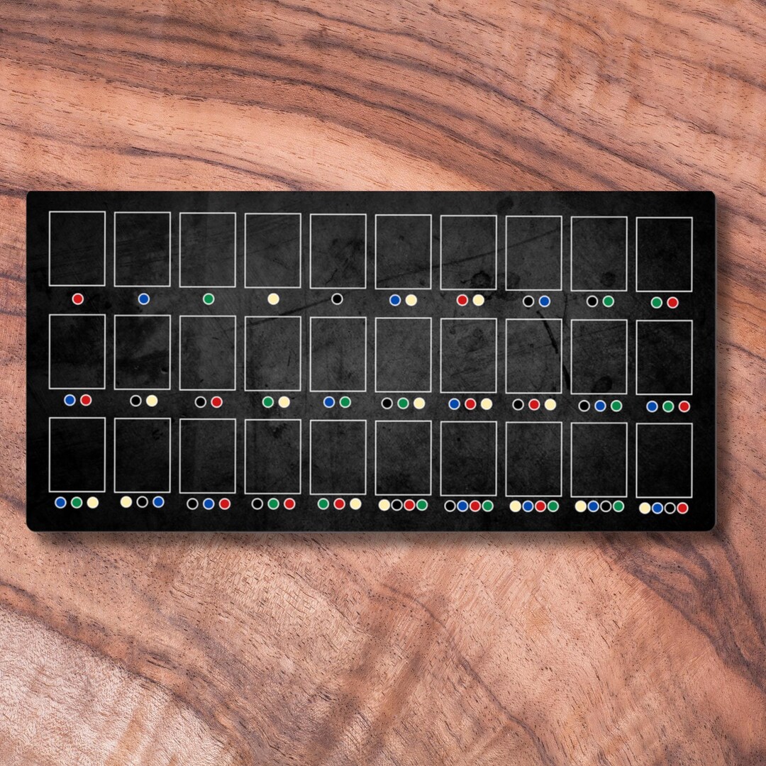 TCG Card Sorting Mat for MTG, Card Organizing Mat, TCG Collector Gift ...