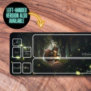 MTG Playmat, Squirrel Themed MTG Playmat Available With or Without ...