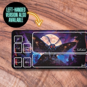 MTG Playmat, 80's Moth Horror Themed TCG Playmat, Unofficial MTG ...