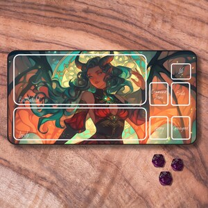 MTG Playmat Devil, Anime Demon Themed TCG Playmat, Unofficial MTG ...
