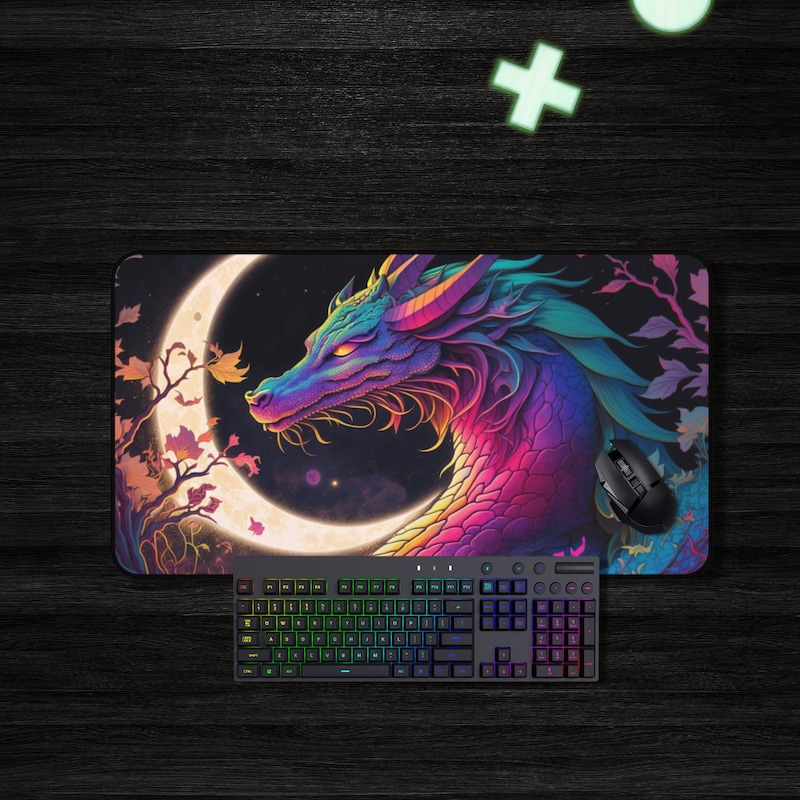 Large Dragon Mousepad - Etsy