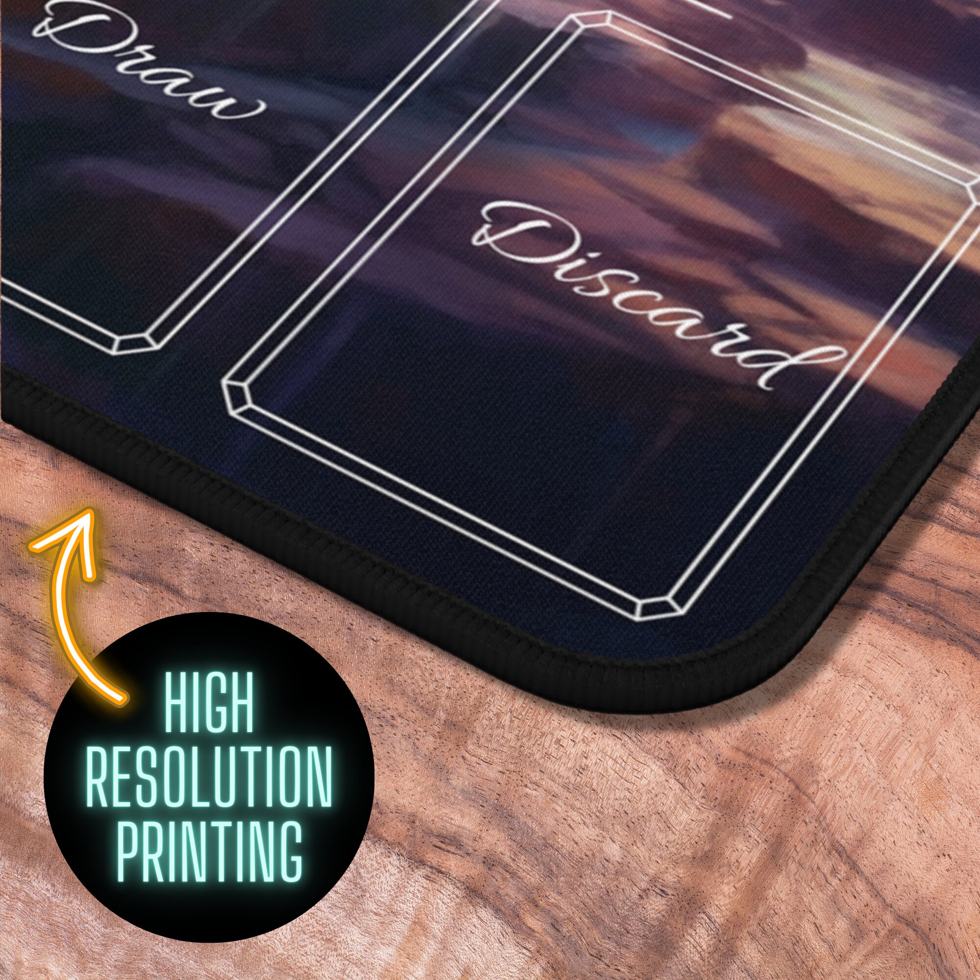 Lorcana Playmat With Zones Mermaid Themed TCG Playmat for - Etsy Hong Kong