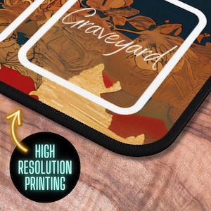 MTG Playmat, Skeleton King Themed TCG Playmat, Unofficial MTG Playmat ...