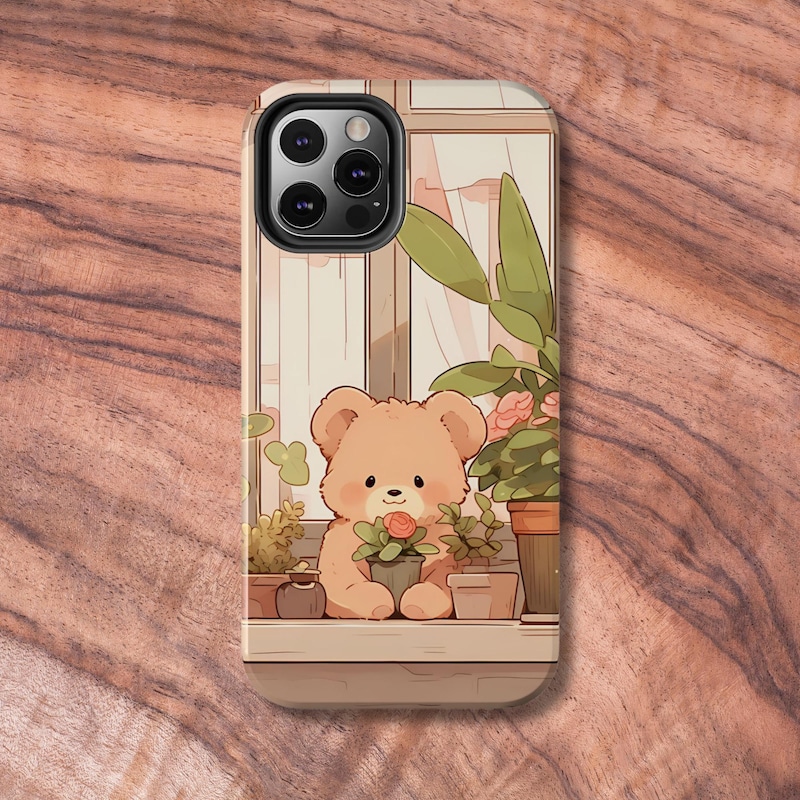 Teddy Bear Phone Case - Etsy