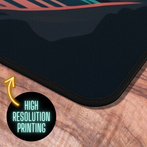 Nature Gaming Desk Mat, Large Landscape Mouse Pad, Desk Mat XL ...