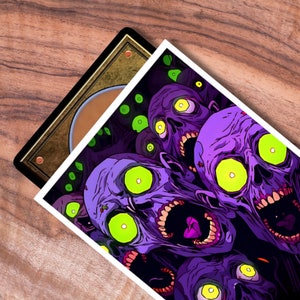 TCG Card Sleeve Protectors, MTG Card Sleeves, Zombie Themed Card Sleeve ...