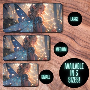 MTG Playmat With Zones, Elf Faerie Themed MTG Playmat, Extra Large ...