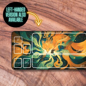MTG Playmat, Nine Tails Fox Themed TCG Playmat, Unofficial MTG Playmat ...