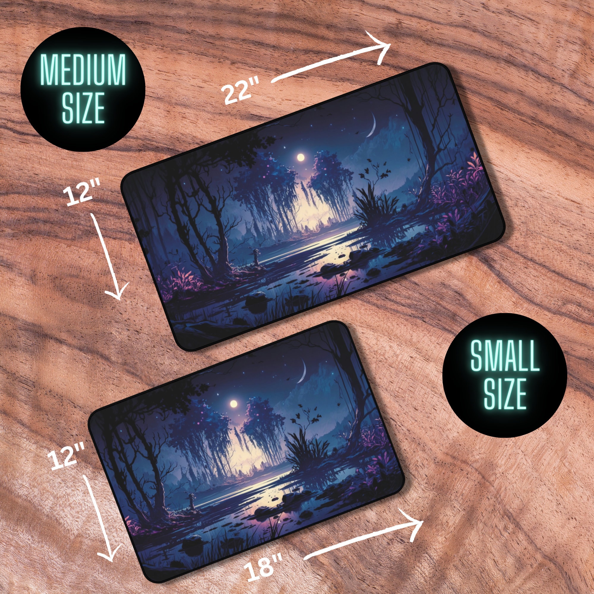 MTG Playmat Swamp Themed Neoprene Gaming Mat TCG Playmat - Etsy