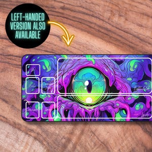 MTG Playmat, 80's Monster Horror Themed TCG Playmat, Unofficial MTG ...