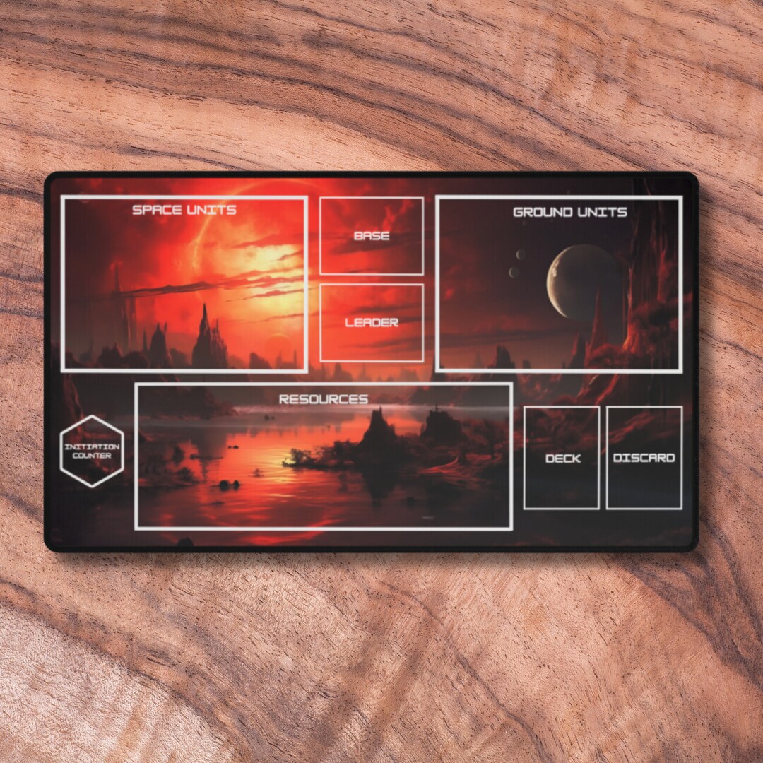 TCG Playmat Compatible With Star Wars Unlimited Card Game, Neoprene ...