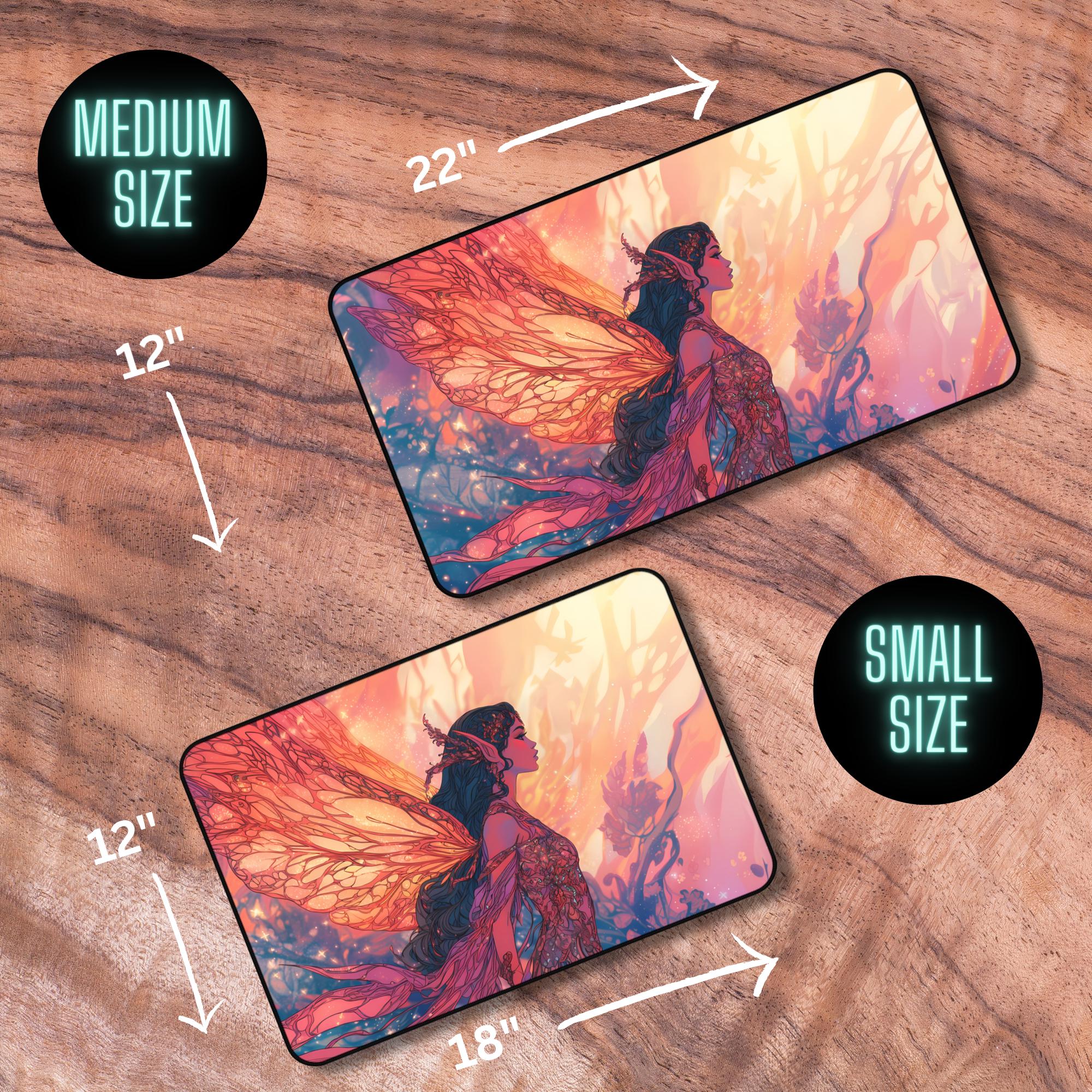 MTG Playmat, Pastel Fairy Themed TCG Playmat, Unofficial MTG Playmat ...