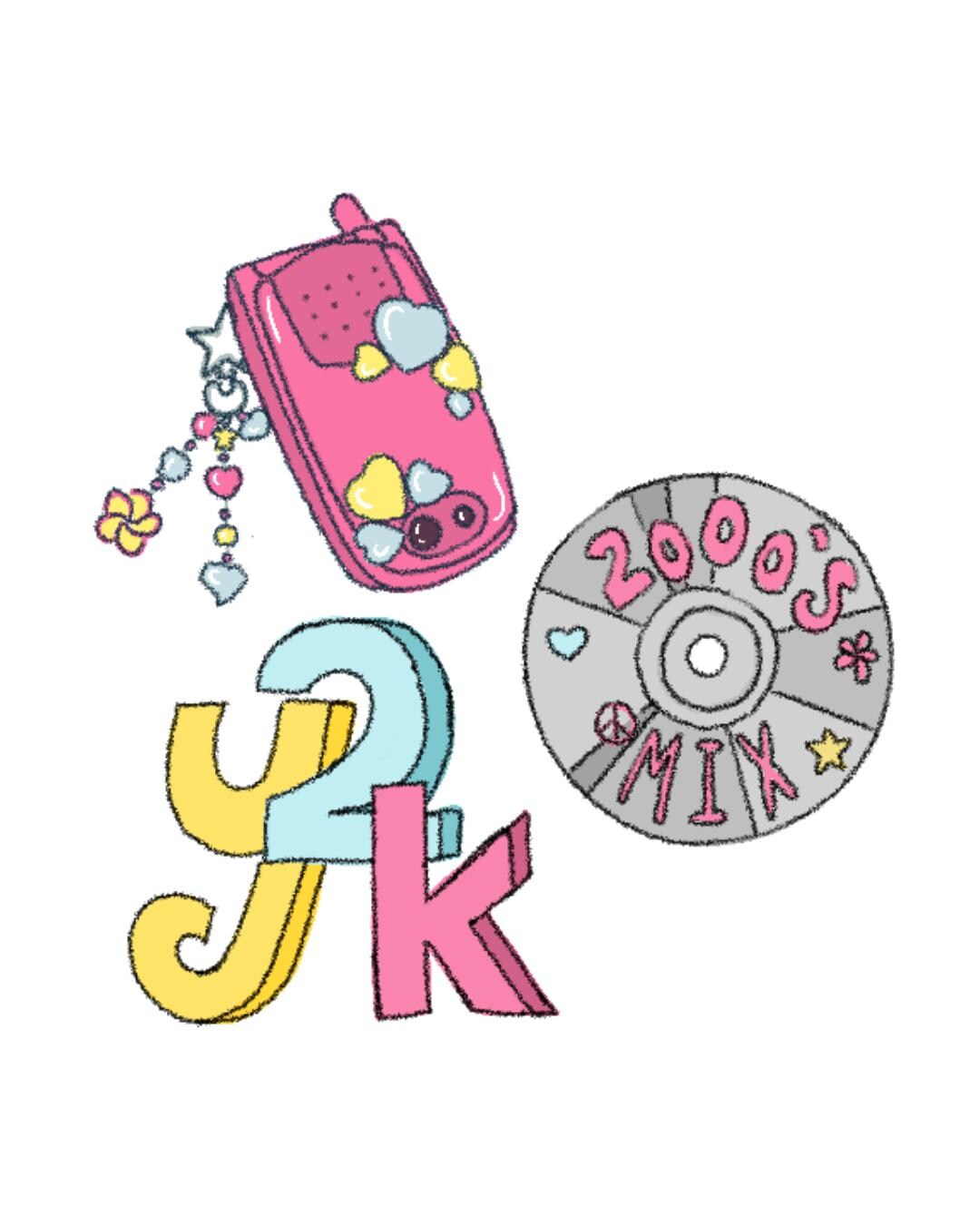 Y2K Sticker Pack - Nostalgic Collection, Fun 2000s Stickers - Etsy