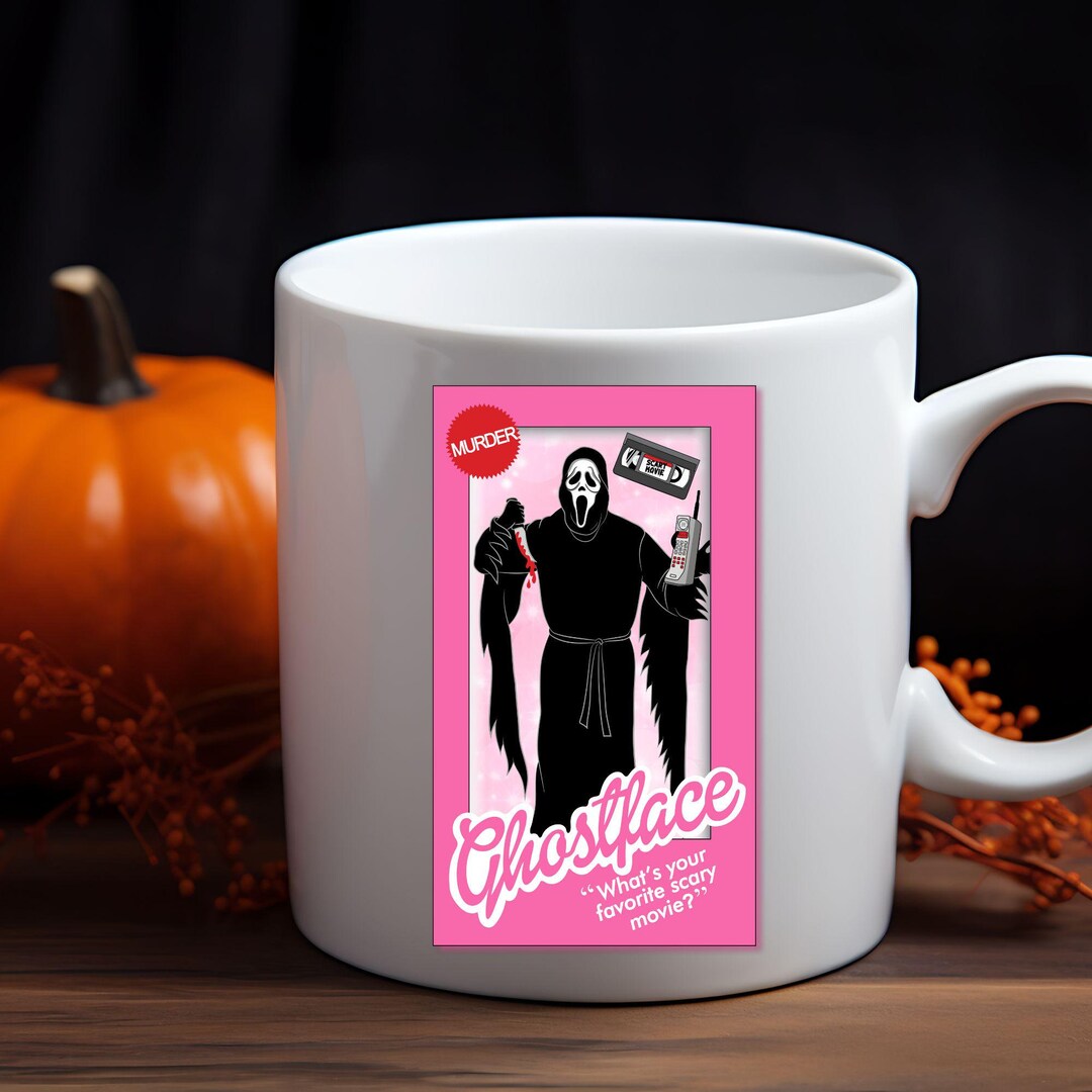 Ghostface Mug, Scary Movie, Halloween Coffee Mug, Horror Movie Mug ...