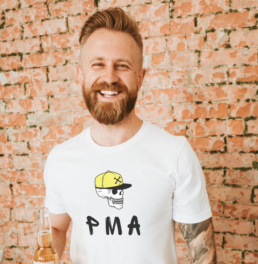 PMA Positive Mental Attitude Hardcore Skull Shirt Music, NYHC, Punk ...