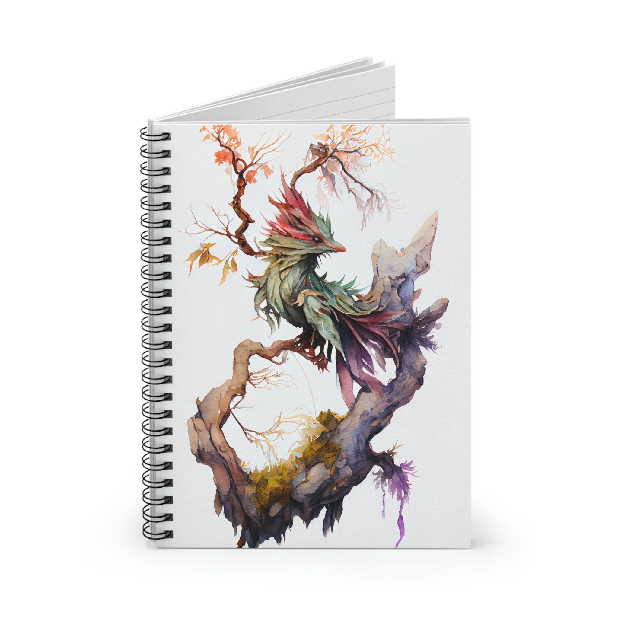 Magical Mountain Creature Soft Cover Journal Watercolor - Etsy