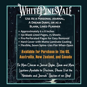 Vintage Fae Portrait Hard Cover Journal Gift for Her Dark Forest Fairy ...