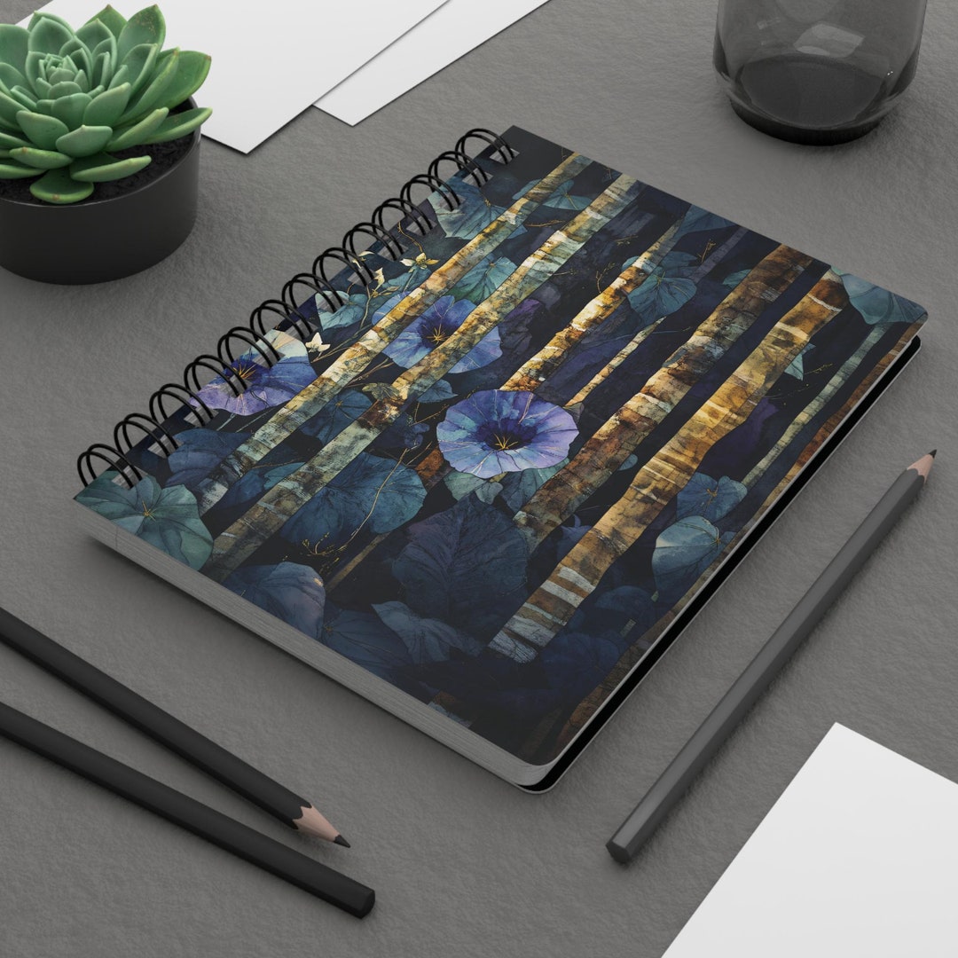 Morning Glory Softcover Journal September Birth Flower Dream Diary Gift ...