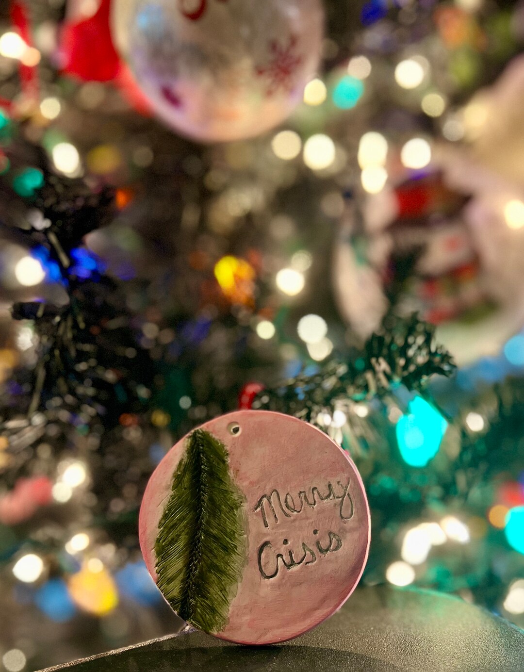 Hand Sculpted and Hand Painted Curse Word Ornaments - Etsy