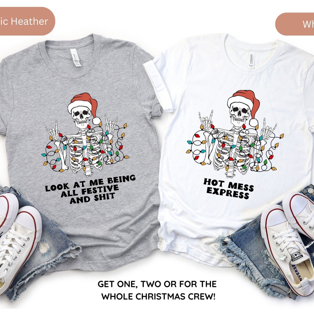 Funny Christmas Shirts, Group Christmas T-shirts, Sarcastic Shirts for ...