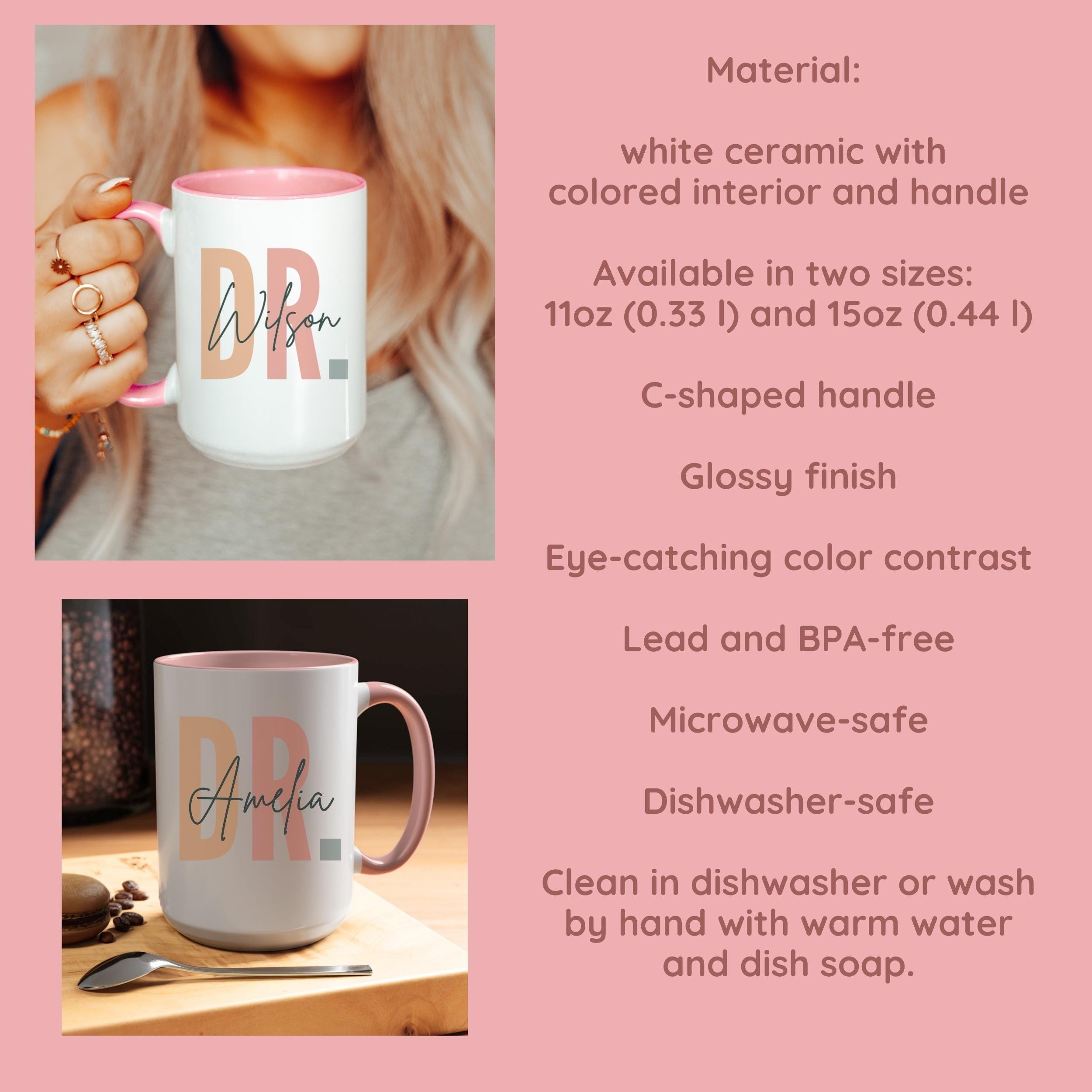 Personalized Doctor Coffee Mug Custom Doctor Coffee Cup Future Doctor ...