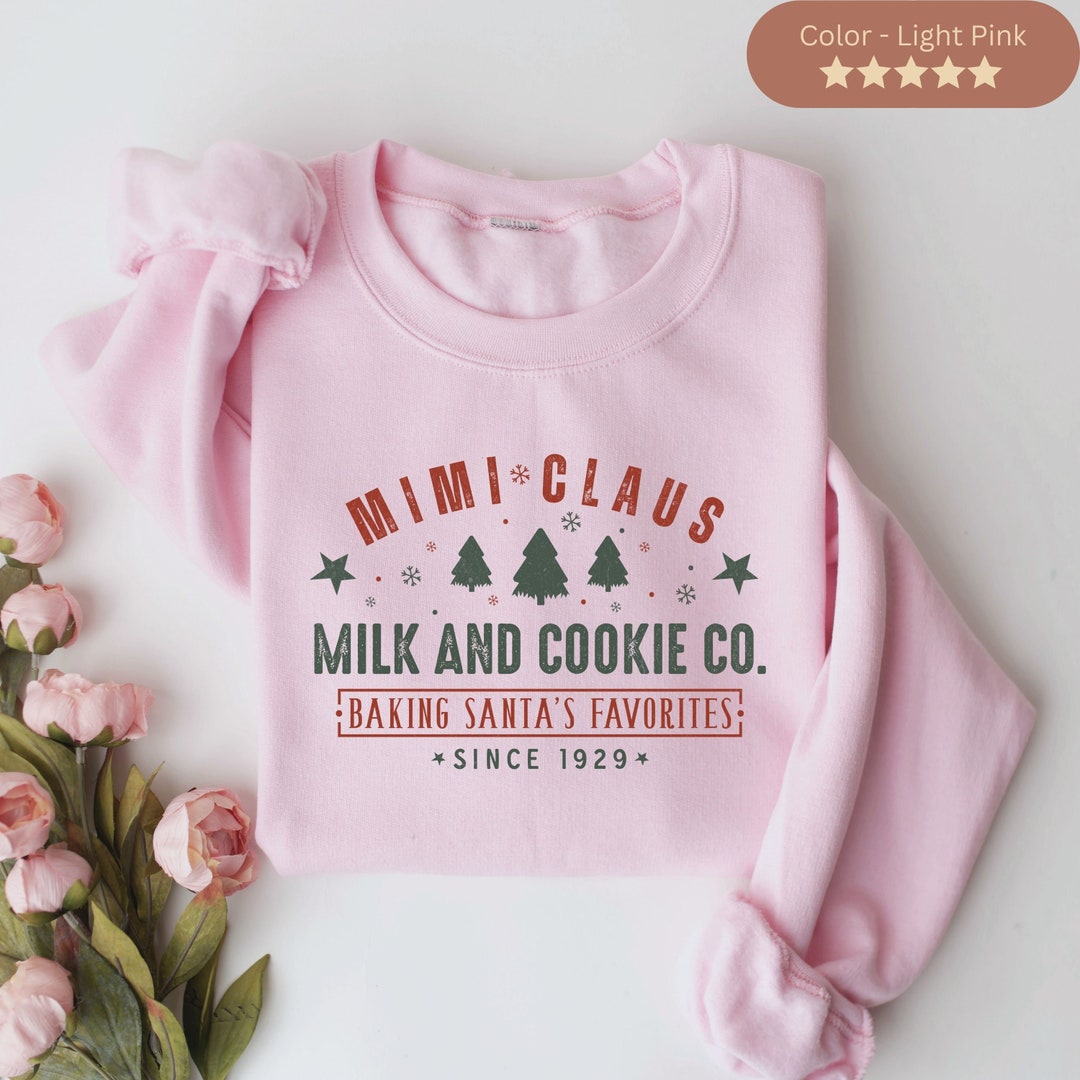 Mimi Claus Mimi Christmas Sweater, Grandmas Christmas Sweatshirt, Gift ...