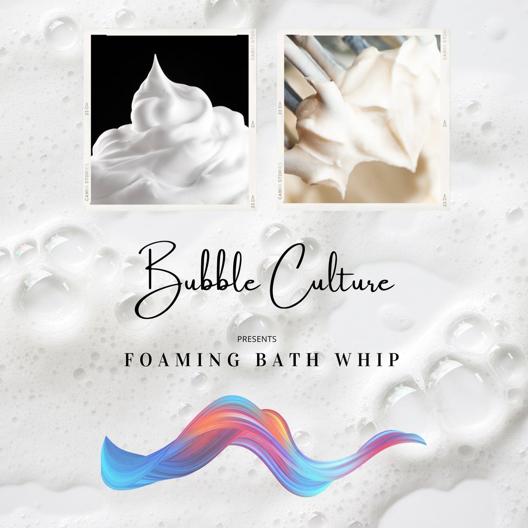 Foaming Bath Whip Foaming Base for Foaming Sugar Scrub - Etsy