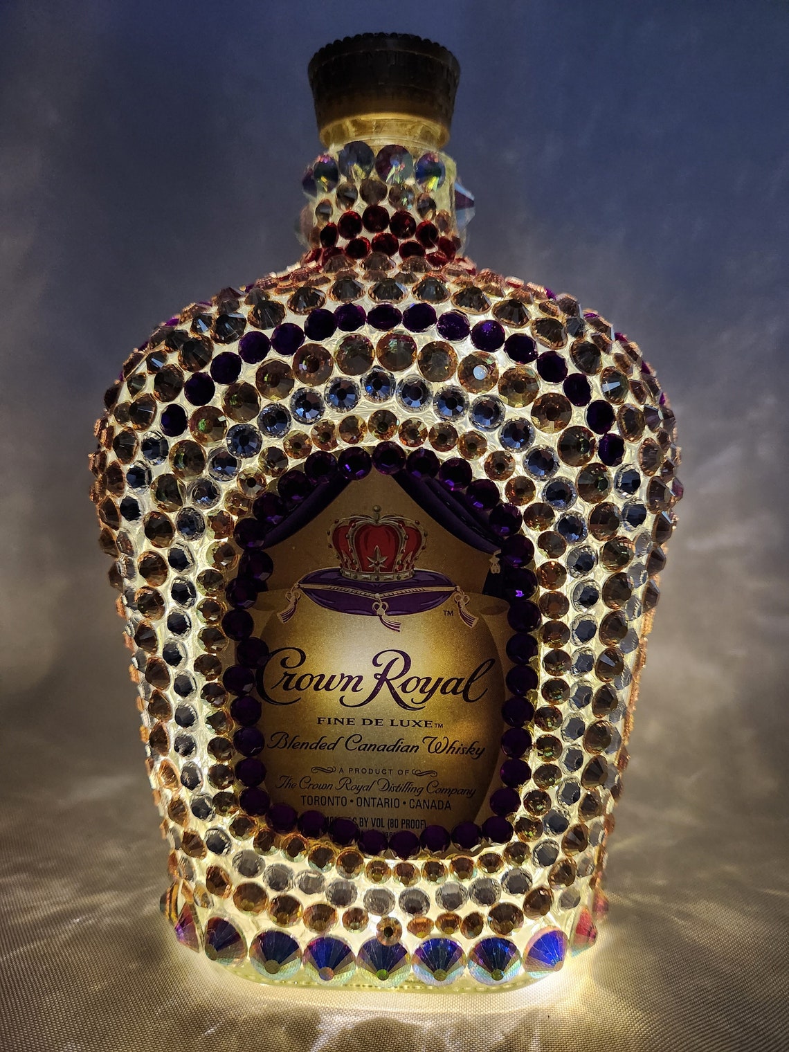 A Very Colorful Crown Royal in Multiply Colors Depending on Your Needs ...