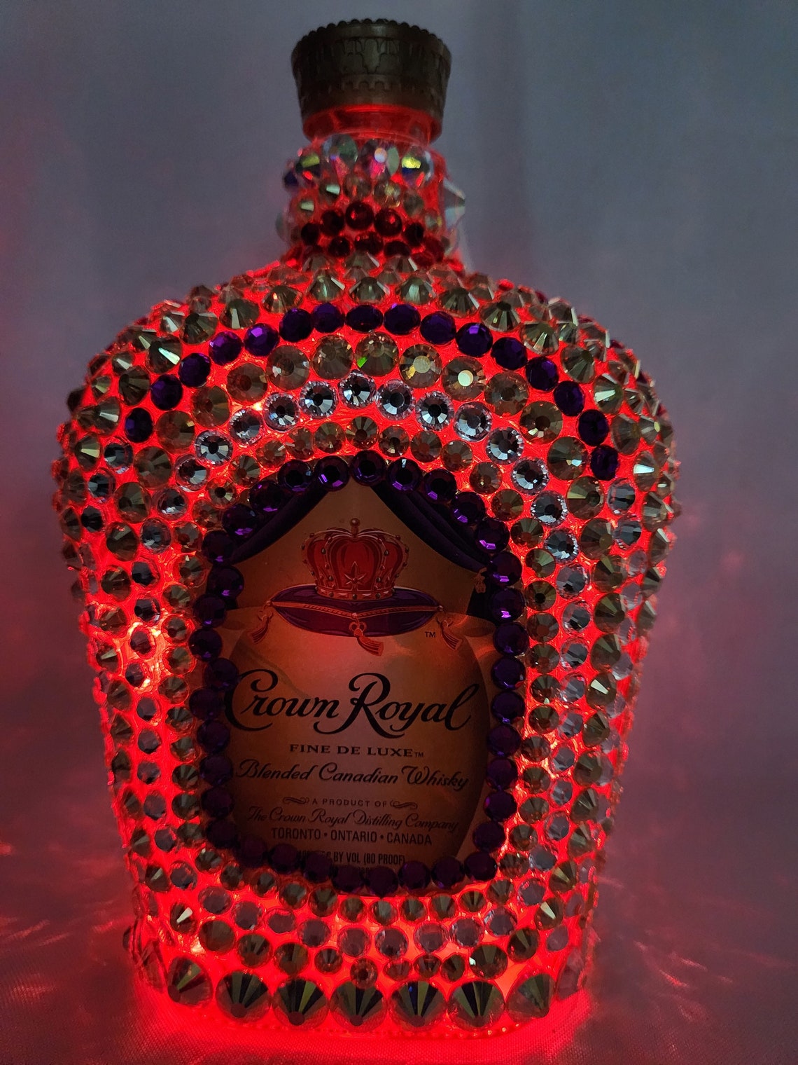 A Very Colorful Crown Royal in Multiply Colors Depending on Your Needs ...