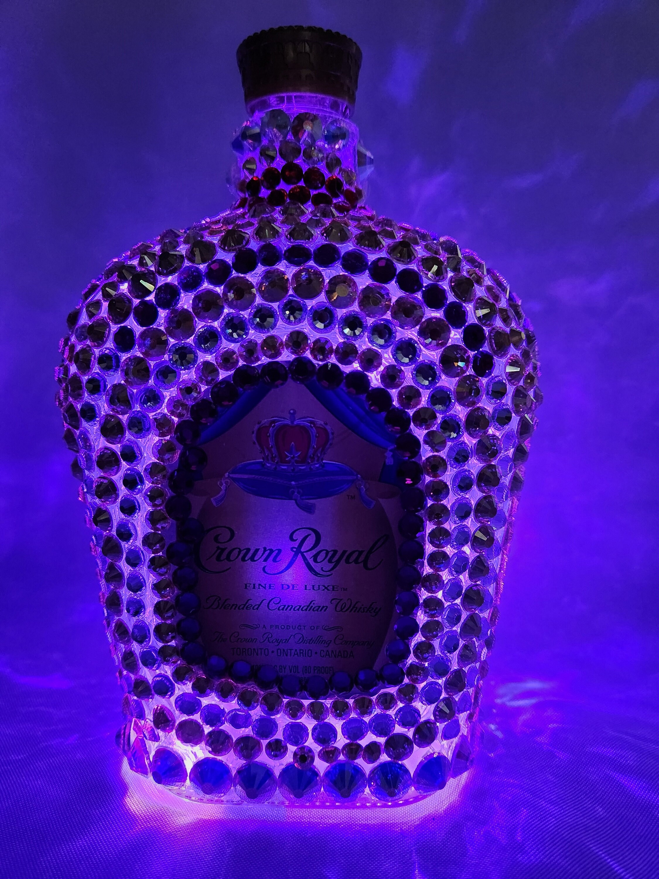A Very Colorful Crown Royal in Multiply Colors Depending on Your Needs ...