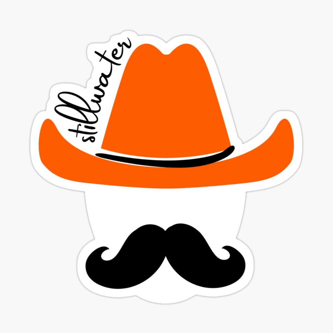 Stillwater Cowboy Spirit Sticker - Etsy