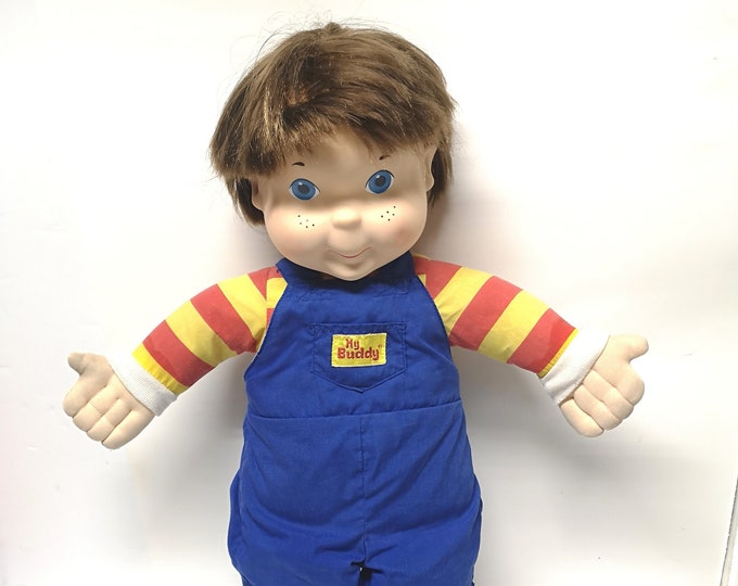 Vintage 1980s My Buddy Doll 22 Playskool Etsy