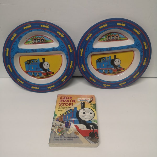 Thomas the Train Plate - Etsy