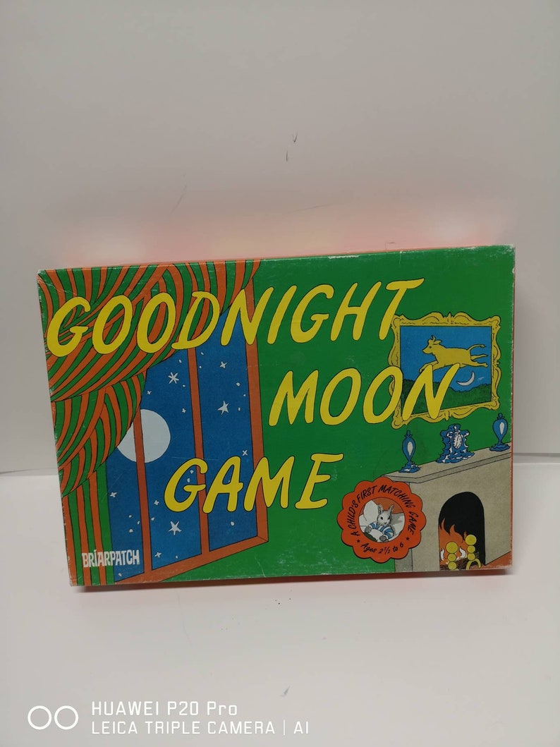 Vintage Goodnight Moon Board Game Briarpatch Complete - Etsy