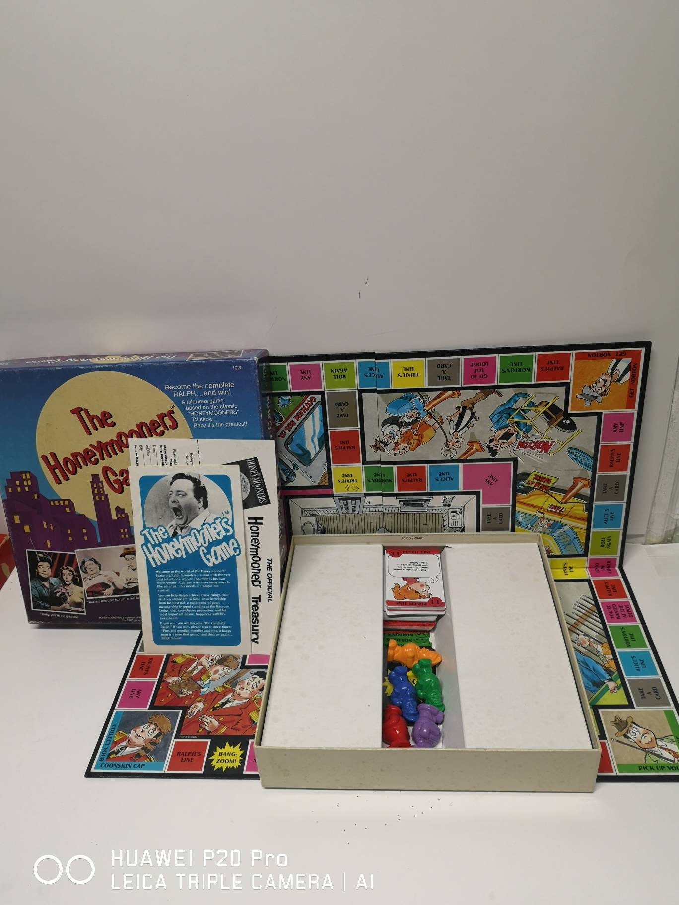 Vintage 1986 the Honeymooners Board Game VIP Corp Complete - Etsy