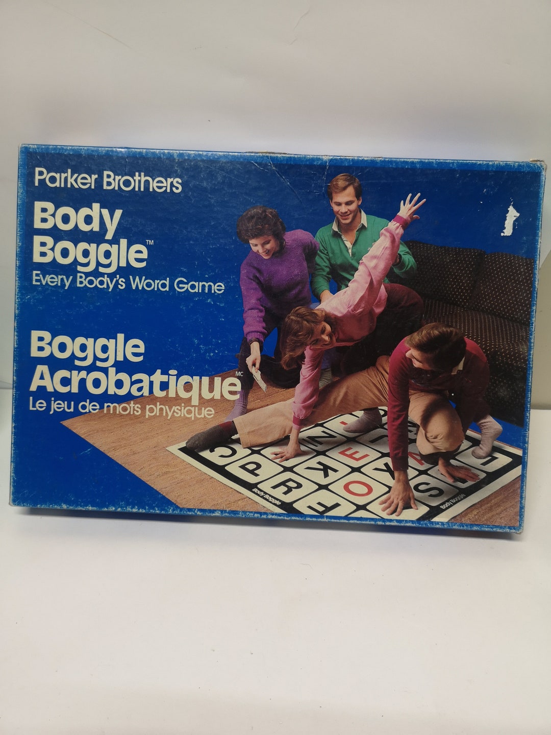Vintage 1984 Body Boggle Board Game Parker Brothers 100% Complete - Etsy