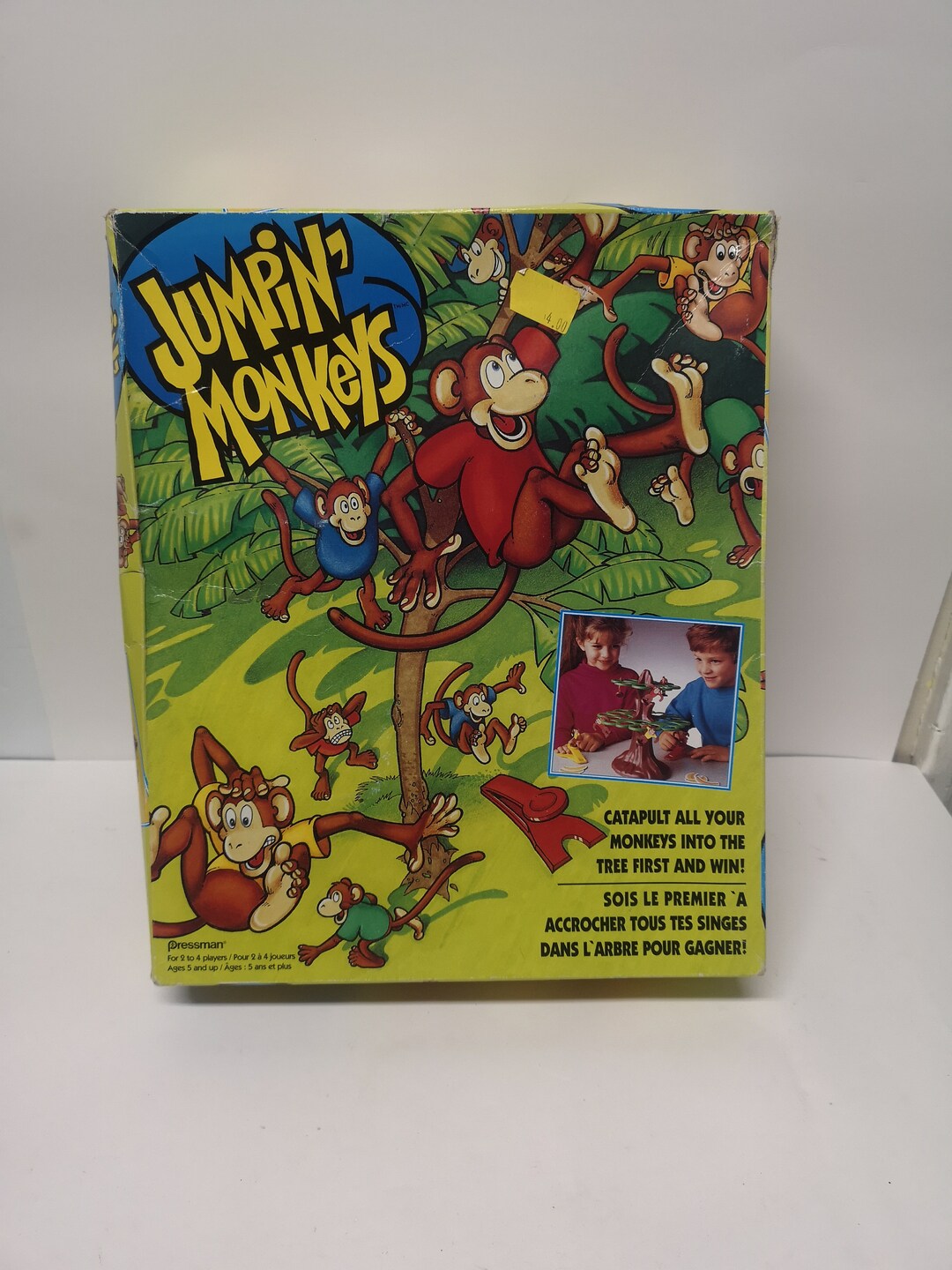 Vintage 1991 Jumpin Monkeys Pressman 100% Complete - Etsy